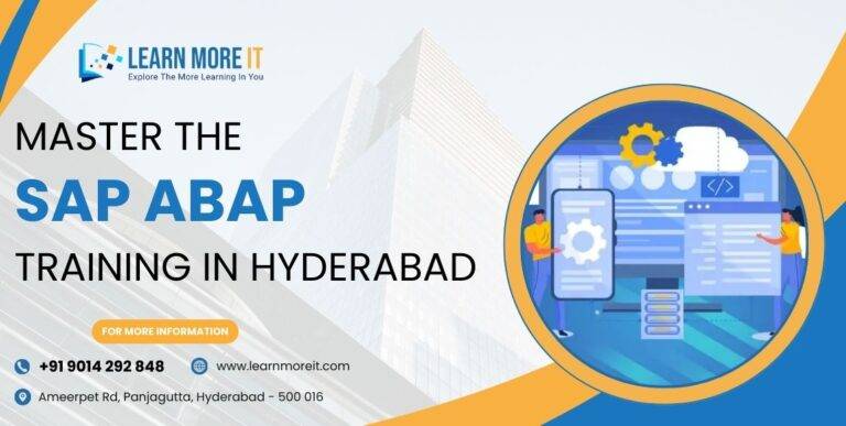 Master the Art of SAP ABAP Training In Hyderabad Master the Art of SAP ABAP Training In Hyderabad